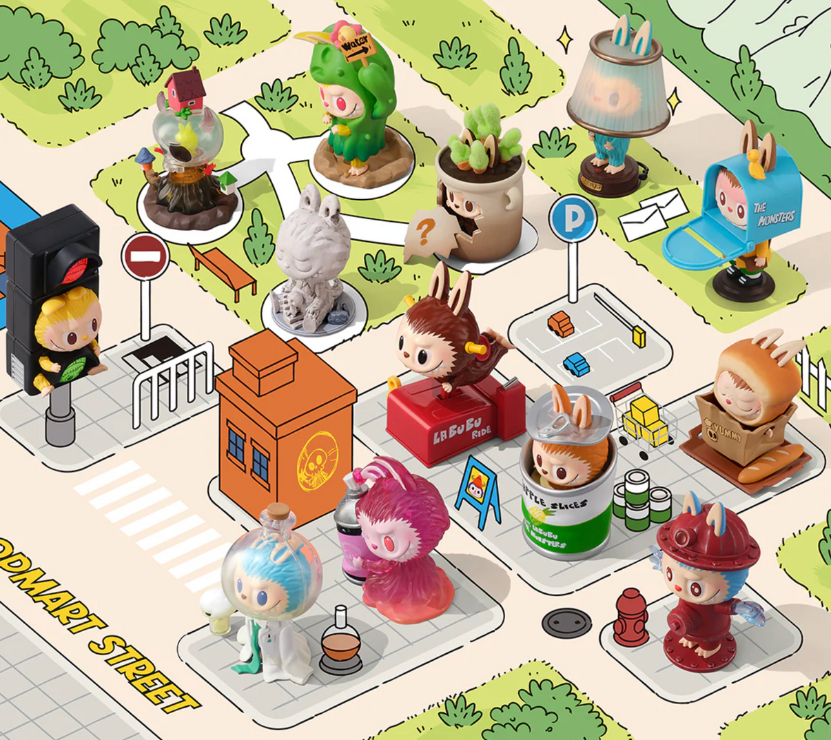 Labubu Almost Hidden Series Blind Box – Meaning Less Art Inc.