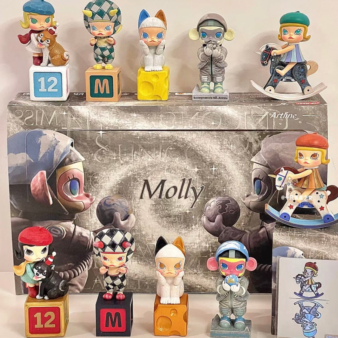 Molly Anniversary Statues Classical Retro Series Blind Box – Meaning ...
