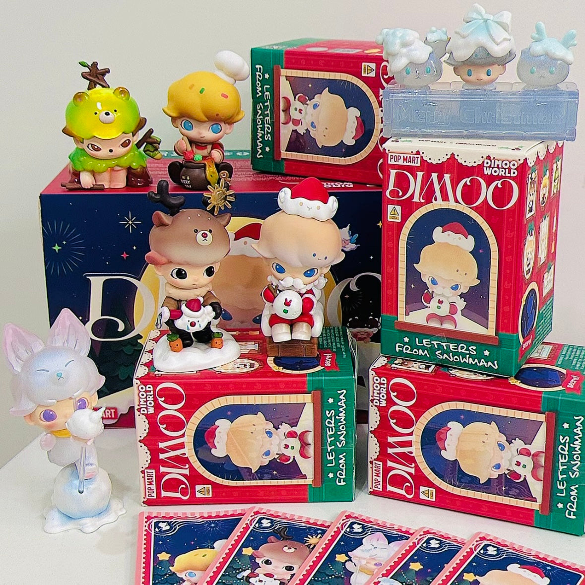 Dimoo Letters from Snowman Series Blind Box – Meaning Less Art Inc.