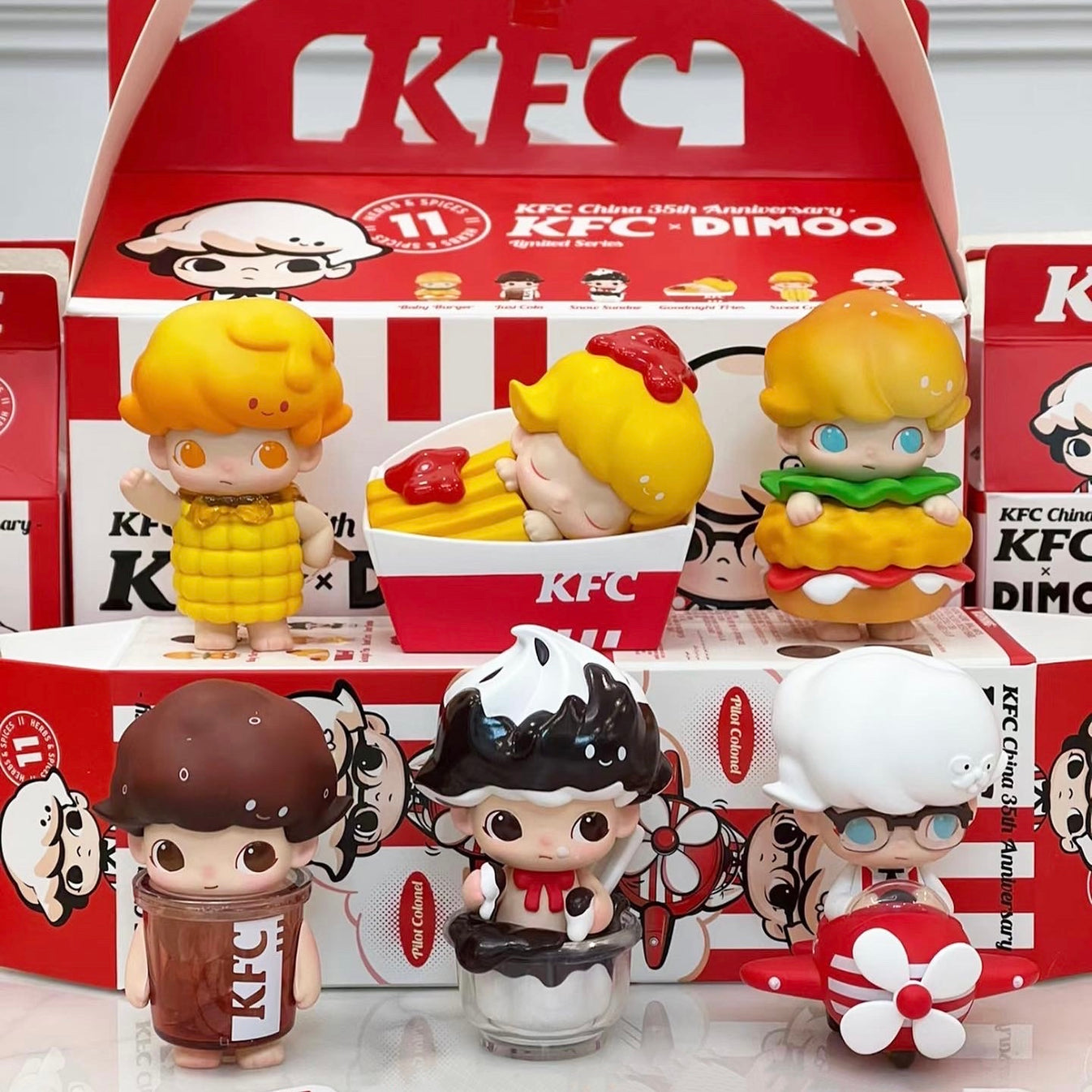 Dimoo x KFC Limited Edition Series Blind Box – Meaning Less Art Inc.