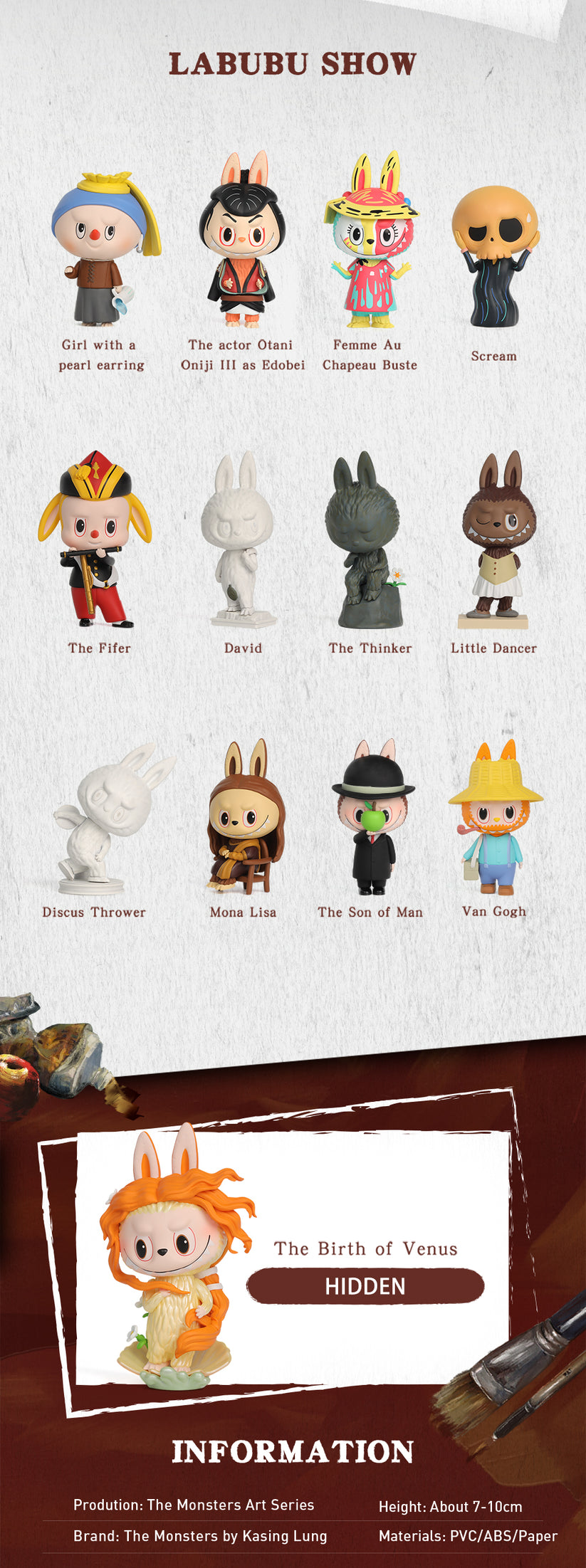 Labubu Art Series Blind Box – Meaning Less Art Inc.